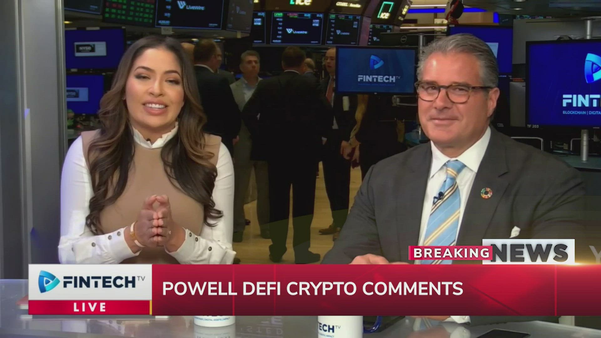 Comments from Chairman Powell Over DeFi - FINTECH.TV