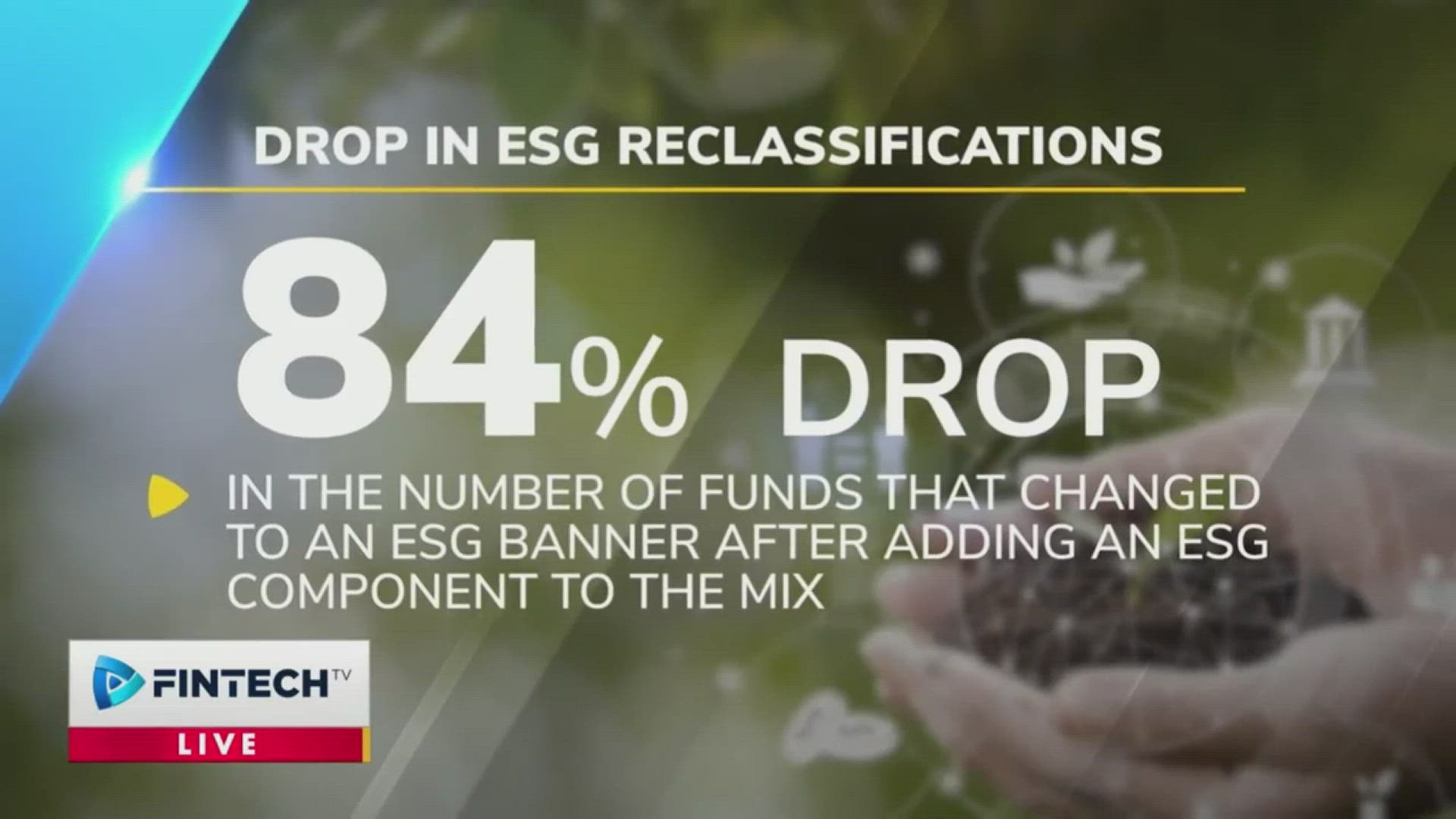 ESG Funds Plunge Amid Crackdown on Greenwashing - FINTECH.TV