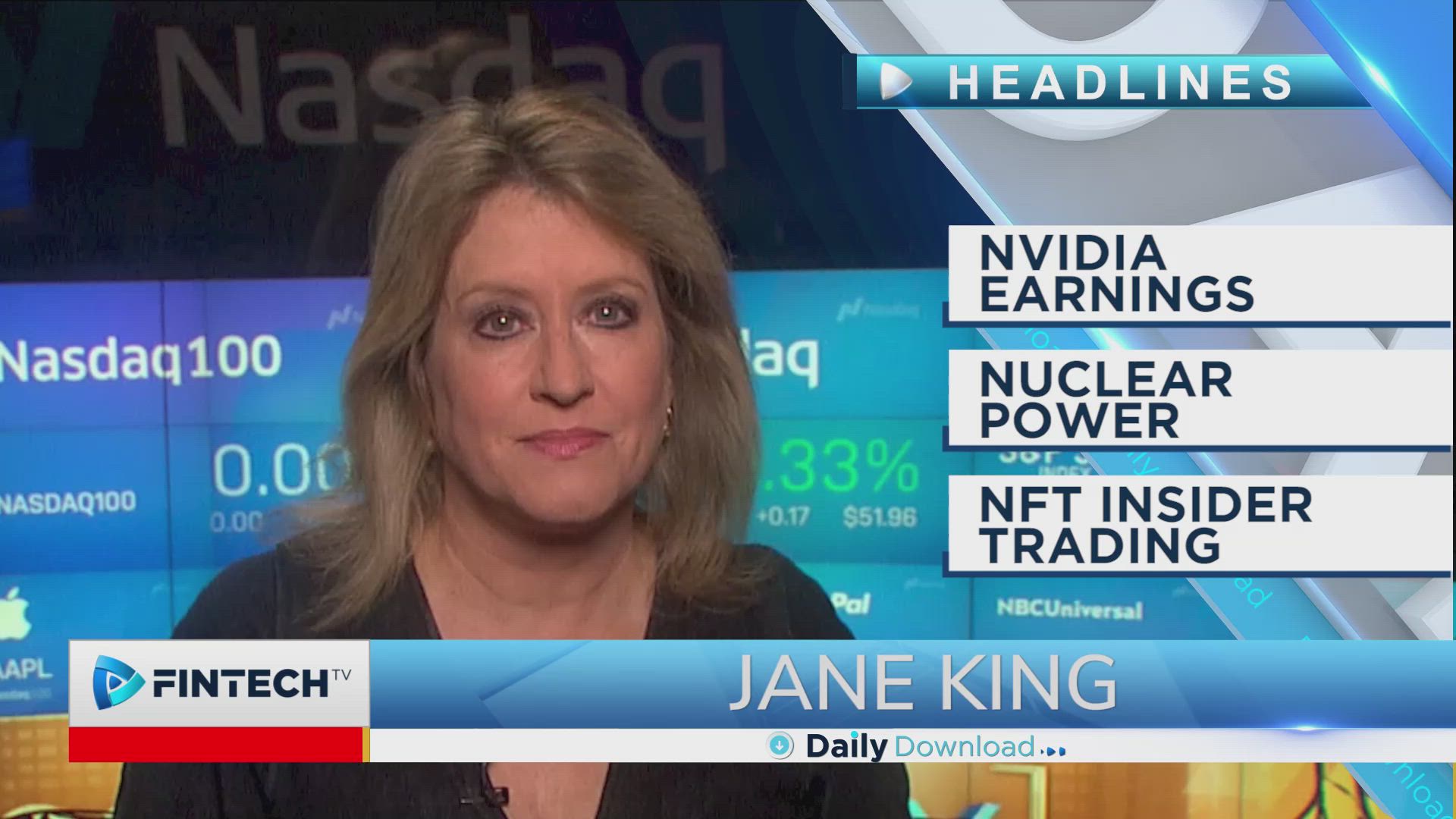 Nvidia earnings, Nuclear power, NFT insider trading - FINTECH.TV