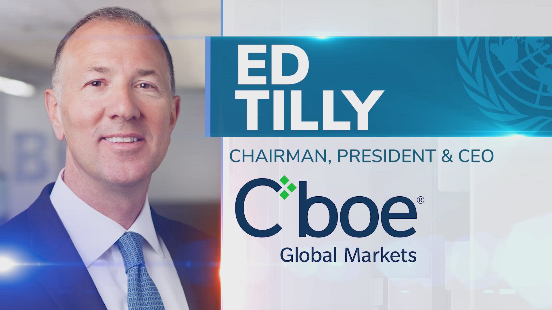 Ed Tilly, Chairman, President & CEO of Cboe - FINTECH.TV