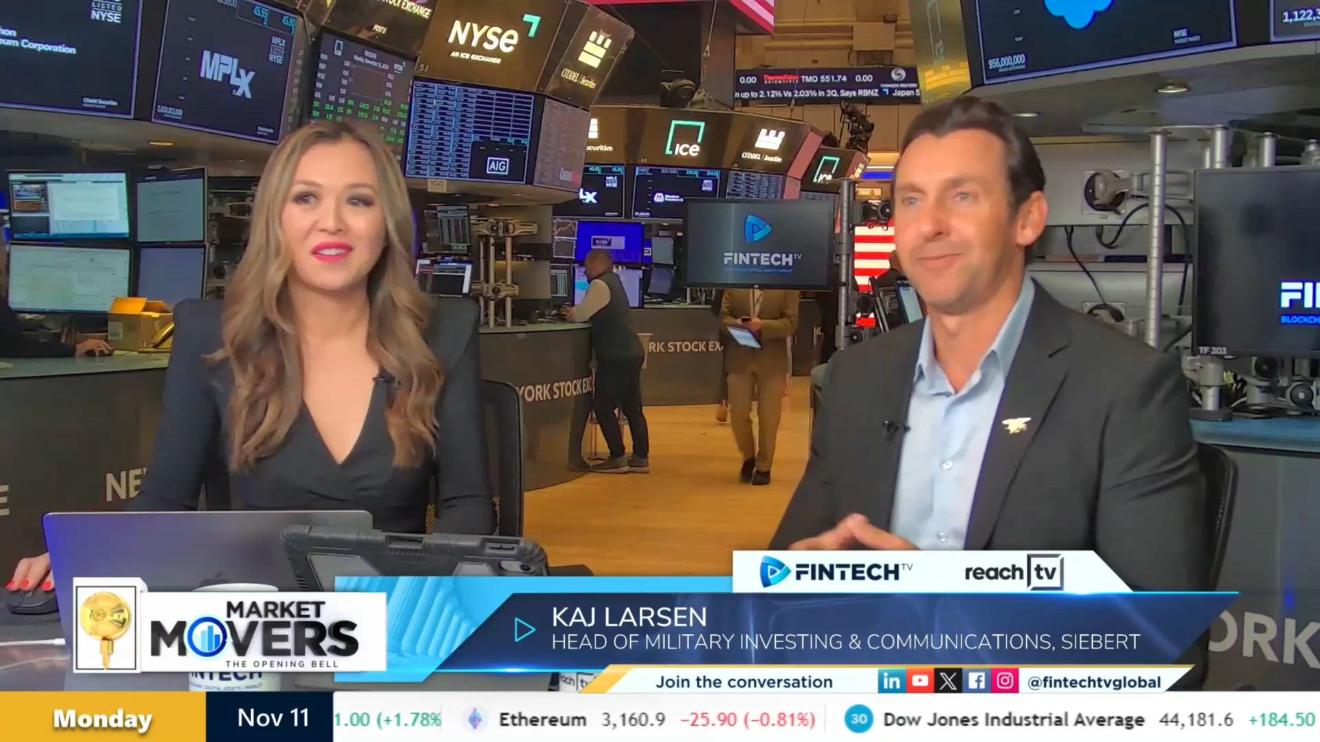 Supporting veteran investors: Siebert's mission on Veterans Day with Kaj Larsen, Head of ...