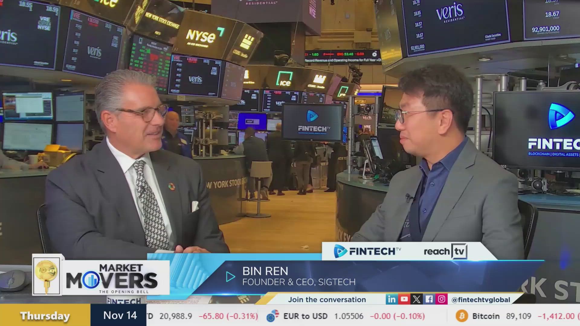 AI's evolving impact on financial services with Bin Ren, Founder & CEO of SigTech - FINTECH.TV