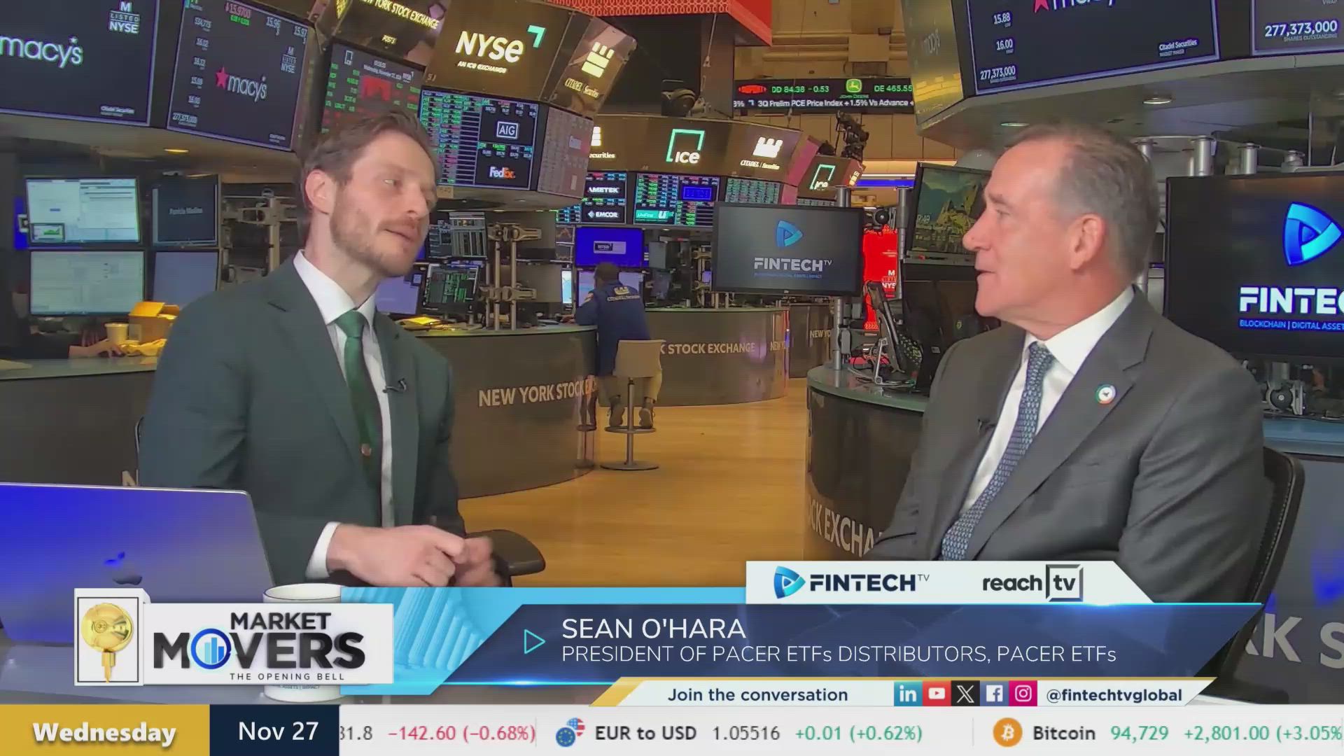 The significance of ETF inflows nearing $1T in 2024 with Sean O'Hara, President of Pacer ETFs ...