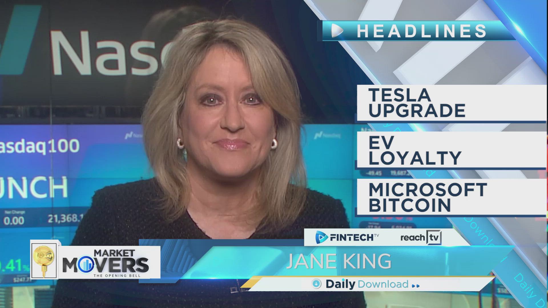Tesla upgrade, EV loyalty, Microsoft bitcoin - FINTECH.TV